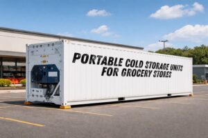 Portable Cold Storage Units for Grocery Stores - Dry Box Cold Storage